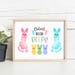 Cutest Little Peeps Easter Craft, Easter Bunny Footprint Craft, Peeps ...