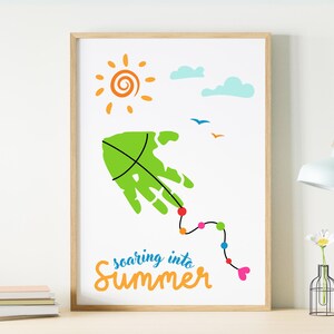 Soaring Into Summer, Summer Printable Craft for Kid, Summer Activity ...