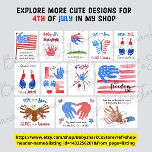 4th of July Firework Handprint, Independence Day Handprint, 4th July ...