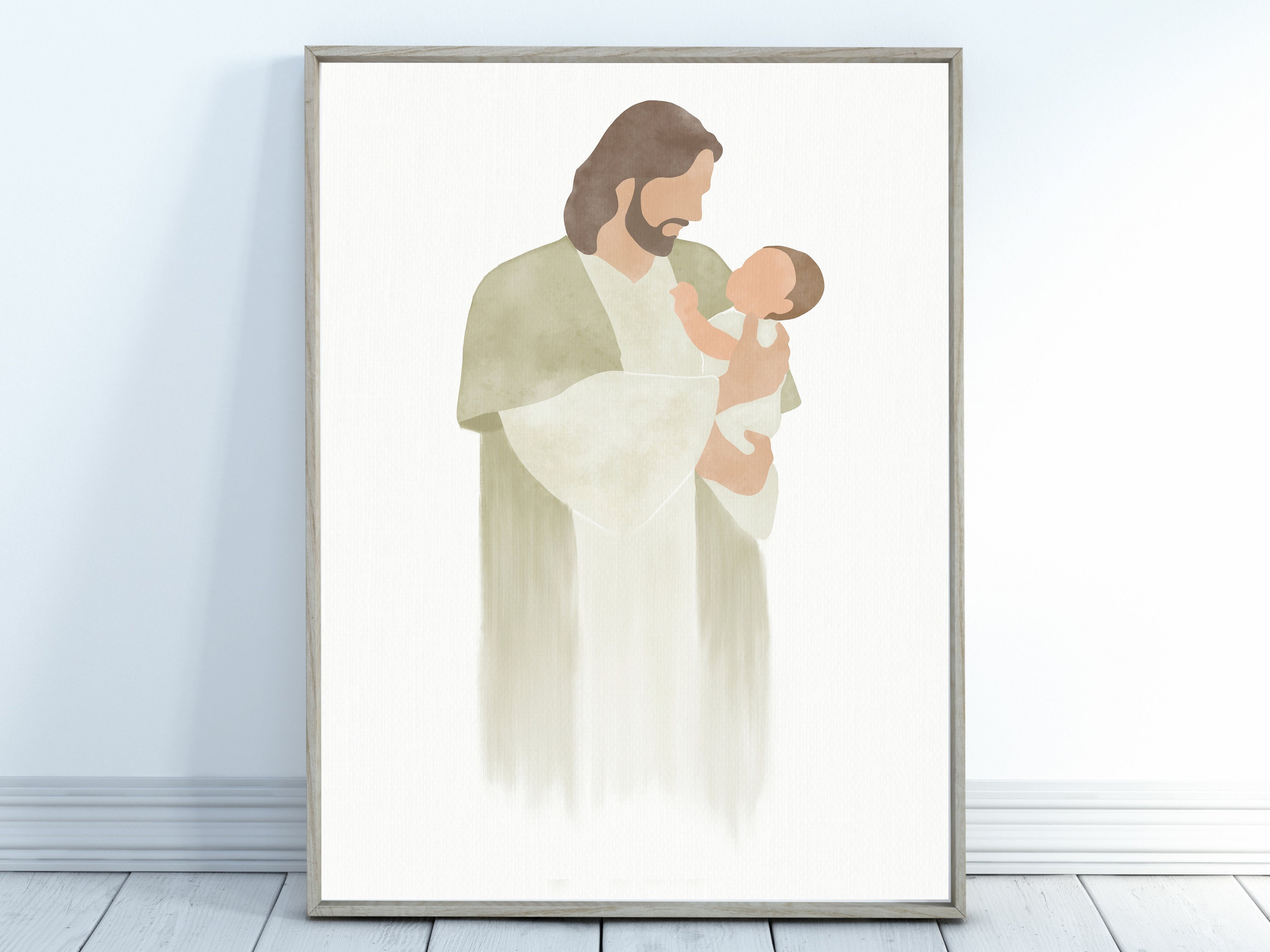 Jesus With a Child, I Am a Child of God, Christ Holding a Baby, Jesus ...