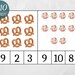 Sweets Count and Clip Cards 1-10, Montessori Activity, Summer Math ...