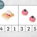 Sweets Count and Clip Cards 1-10, Montessori Activity, Summer Math ...