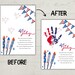 Collection of Handprint Craft 4th of July, Handprint Bundle, Handprint ...