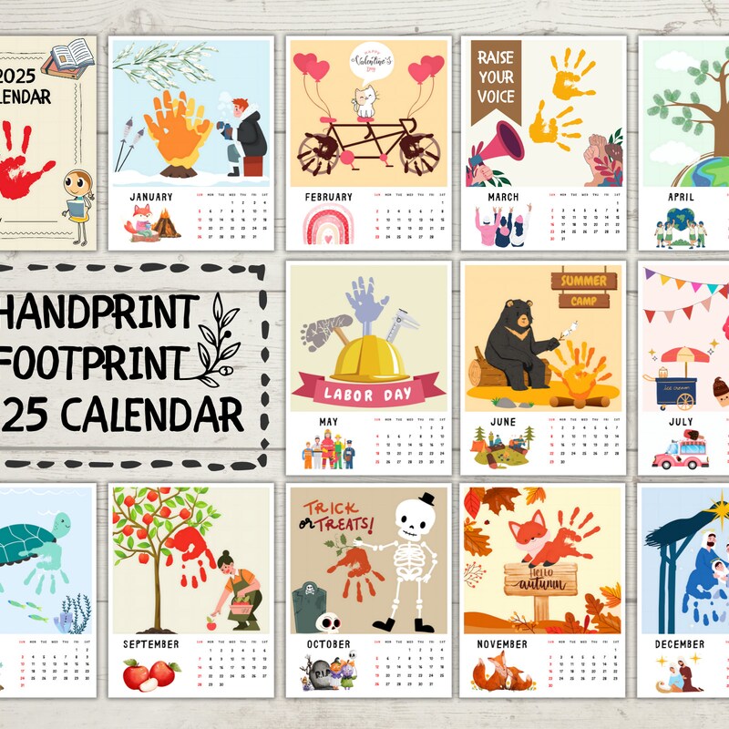 2025 Craft Calendar - Etsy