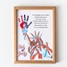 4th of July Poem Handprint, Flag Poem, 4th of July Independence Day ...