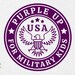 Purple up for Military Kids SVG PNG, Military Child SVG, Military ...