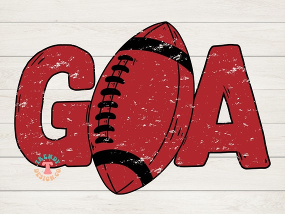 Georgia Football PNG SVG Distressed & Solid Png Solid Svg - Etsy
