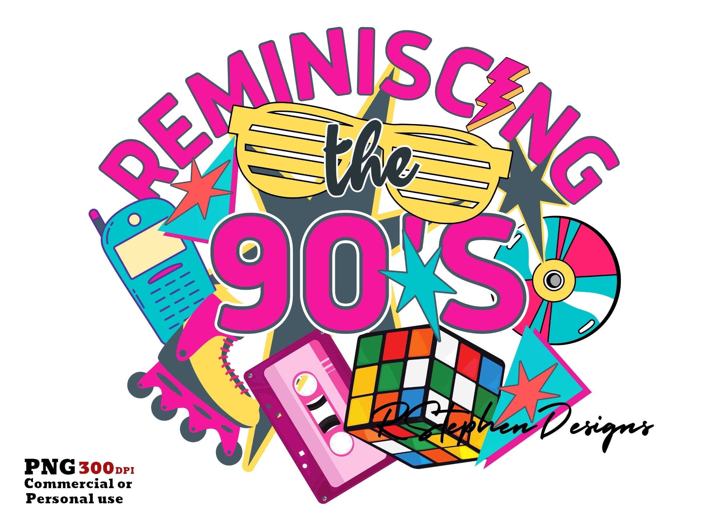 90's Retro PNG 90's Vintage PNG I Love the 90's - Etsy Australia