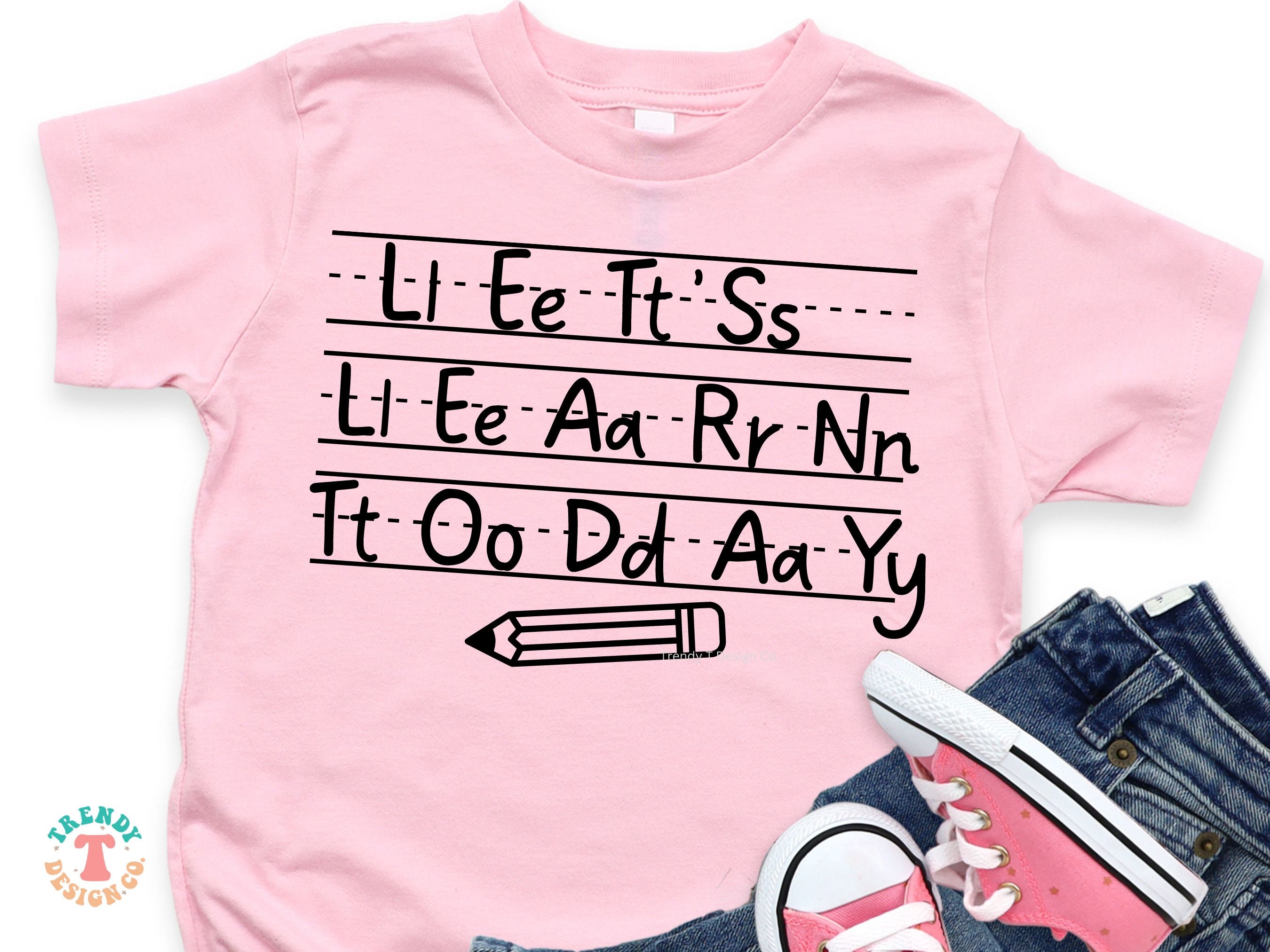 Let's Learn Today SVG PNG Teacher SVG Student Svg - Etsy