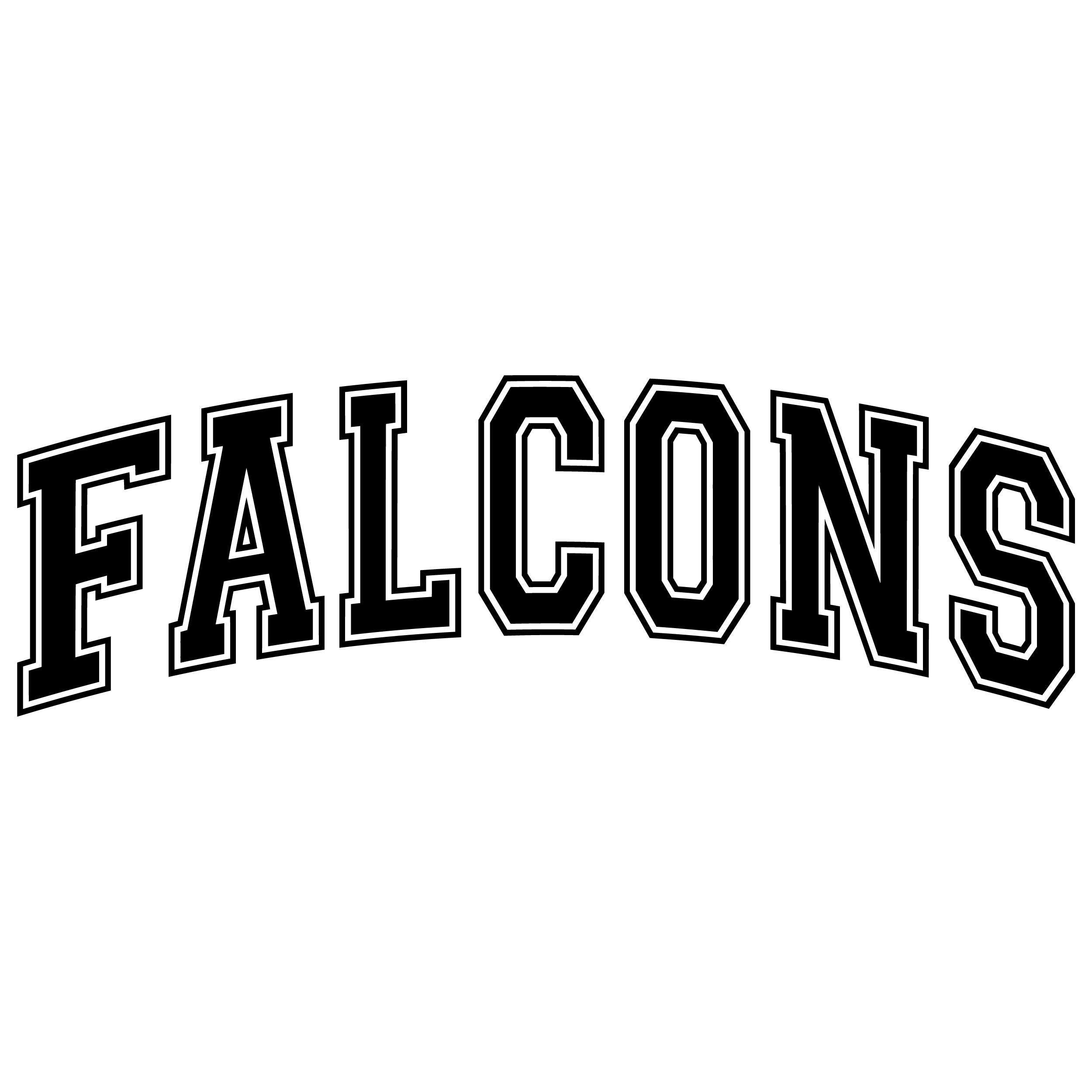Falcons SVG PNG, Falcons Fan SVG, Falcons Mascot Svg, Varsity Text ...