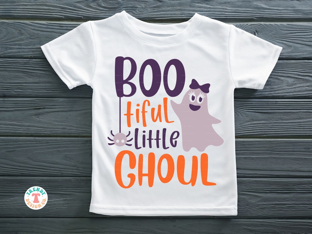 Bootiful Little Ghoul SVG PNG, Girls Halloween SVG, Baby, Toddler, Kids ...