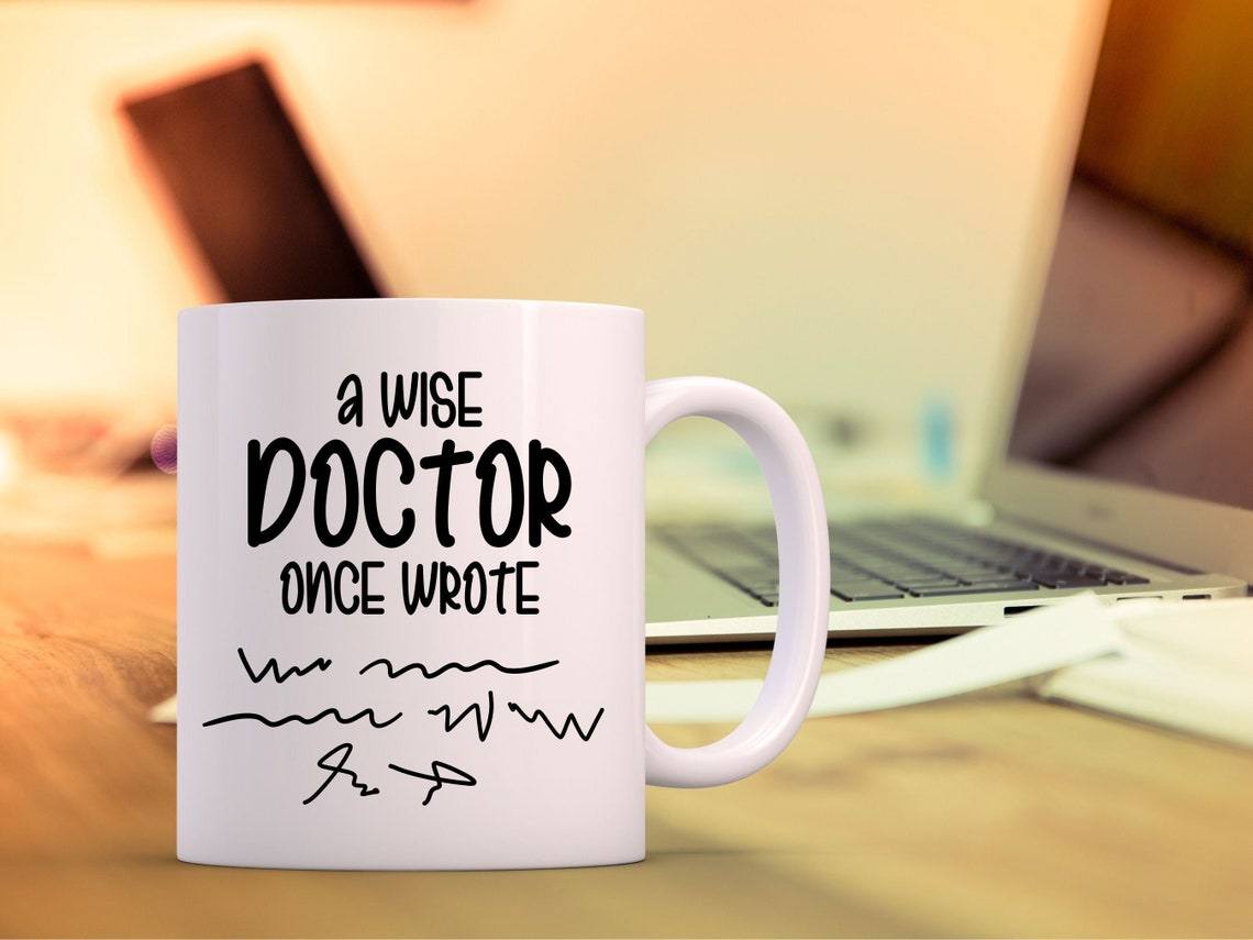 A Wise Doctor Once Wrote SVG PNG Once Said Funny Medical - Etsy