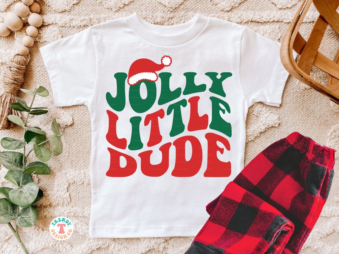 Jolly Little Dude SVG PNG Kids Toddler Boy SVG Retro - Etsy