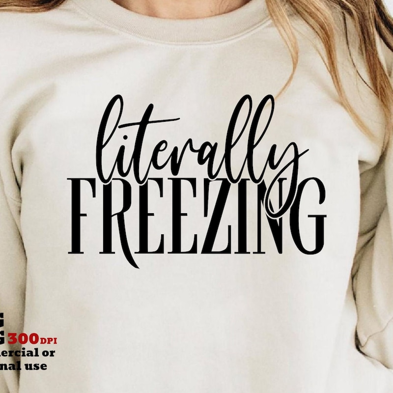 Freezing Svg - Etsy