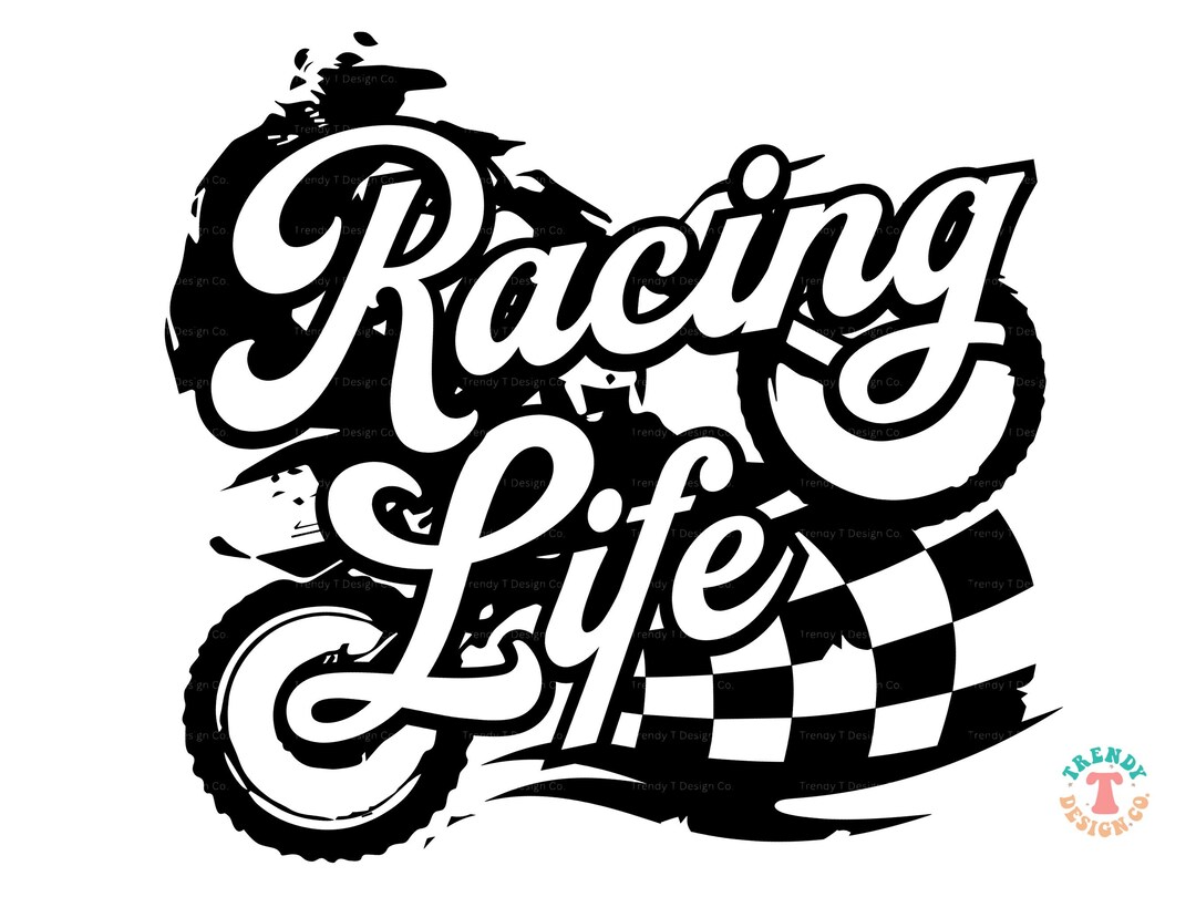 Racing Life SVG PNG, Motocross SVG, Dirt Bike Racing Shirt Svg, Race ...