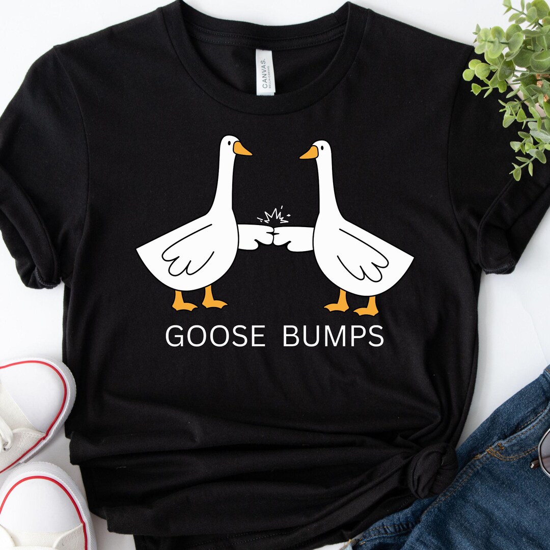 Goose Bumps PNG, Goosebumps PNG, Funny Goose PNG for Dark or Light ...