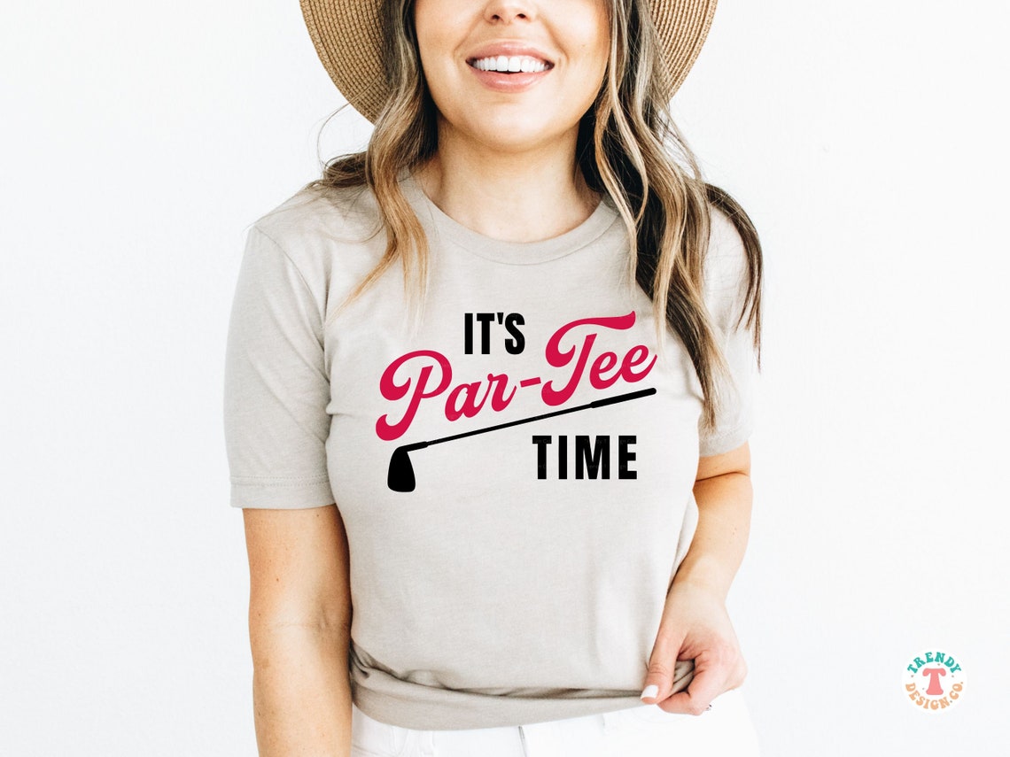 It's Par-tee Time SVG PNG, Golfing Svg, Golfer Svg, Funny Golf Player ...
