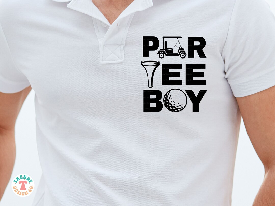 Par-tee Boy SVG PNG, Golf Shirt SVG, Golfing Svg, Golfer Svg, Golf Dad ...