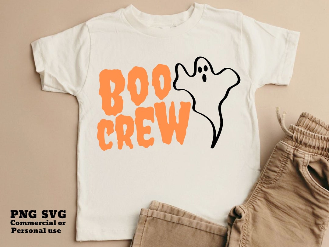 Boo Crew SVG PNG, Boo Crew PNG, Kids Halloween Svg, Trick or Treat Svg ...