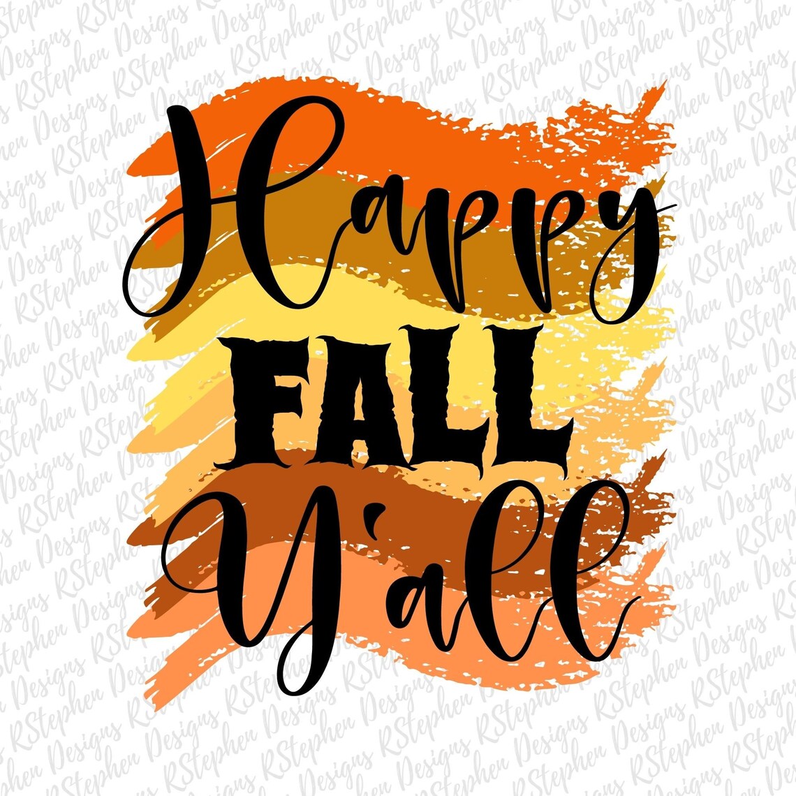 Happy Fall Y'all PNG It's Fall Y'all PNG Hello | Etsy