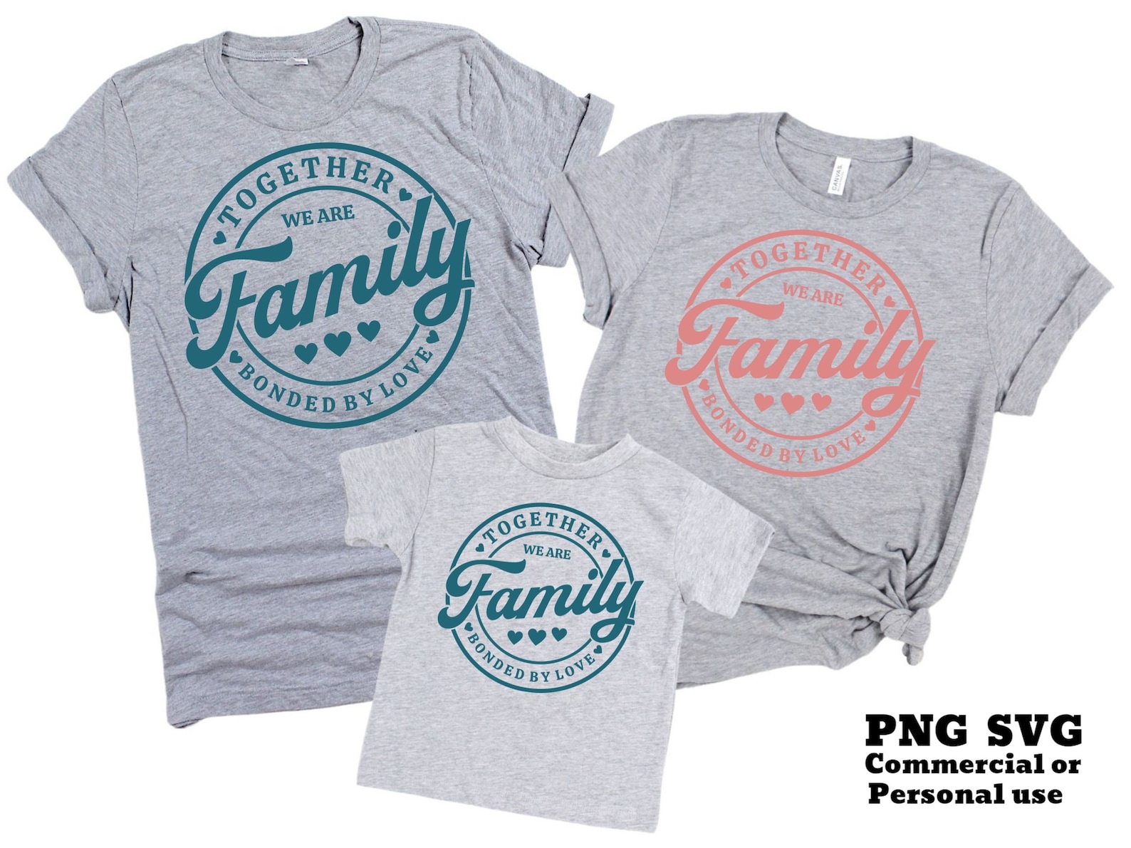 Family SVG PNG, We Are Family SVG, Family Shirts Svg, Png Sublimation ...