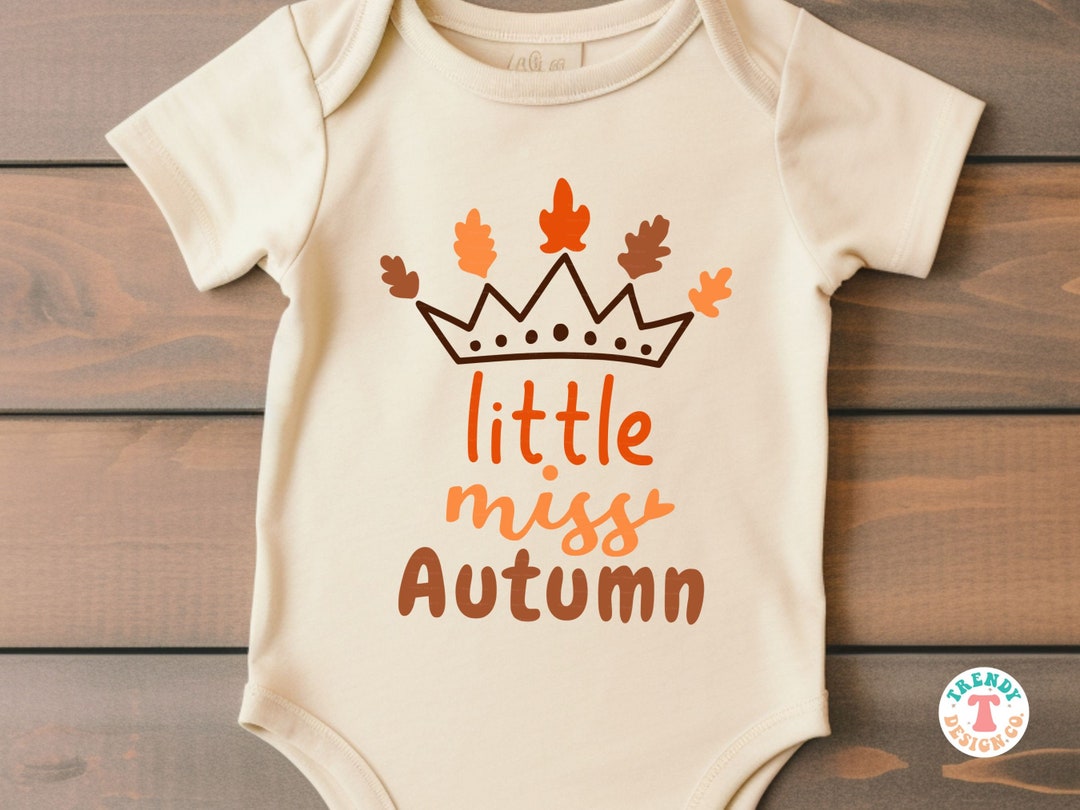 Little Miss Autumn SVG PNG, Girls Fall SVG, Kids, Toddlers, Babies ...