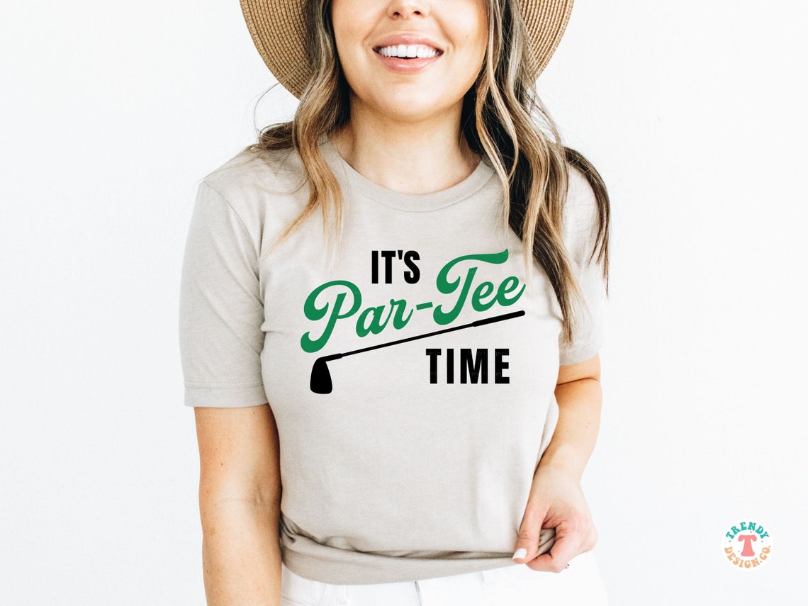 It's Par-tee Time SVG PNG, Golfing Svg, Golfer Svg, Funny Golf Player ...