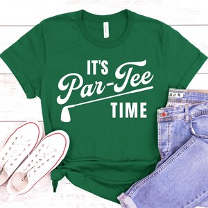 It's Par-tee Time SVG PNG, Golfing Svg, Golfer Svg, Funny Golf Player ...