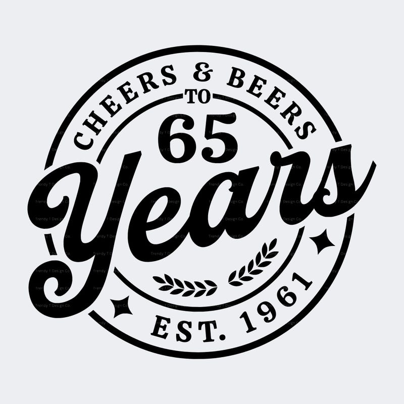 Happy 65th Birthday Clip Art - Etsy