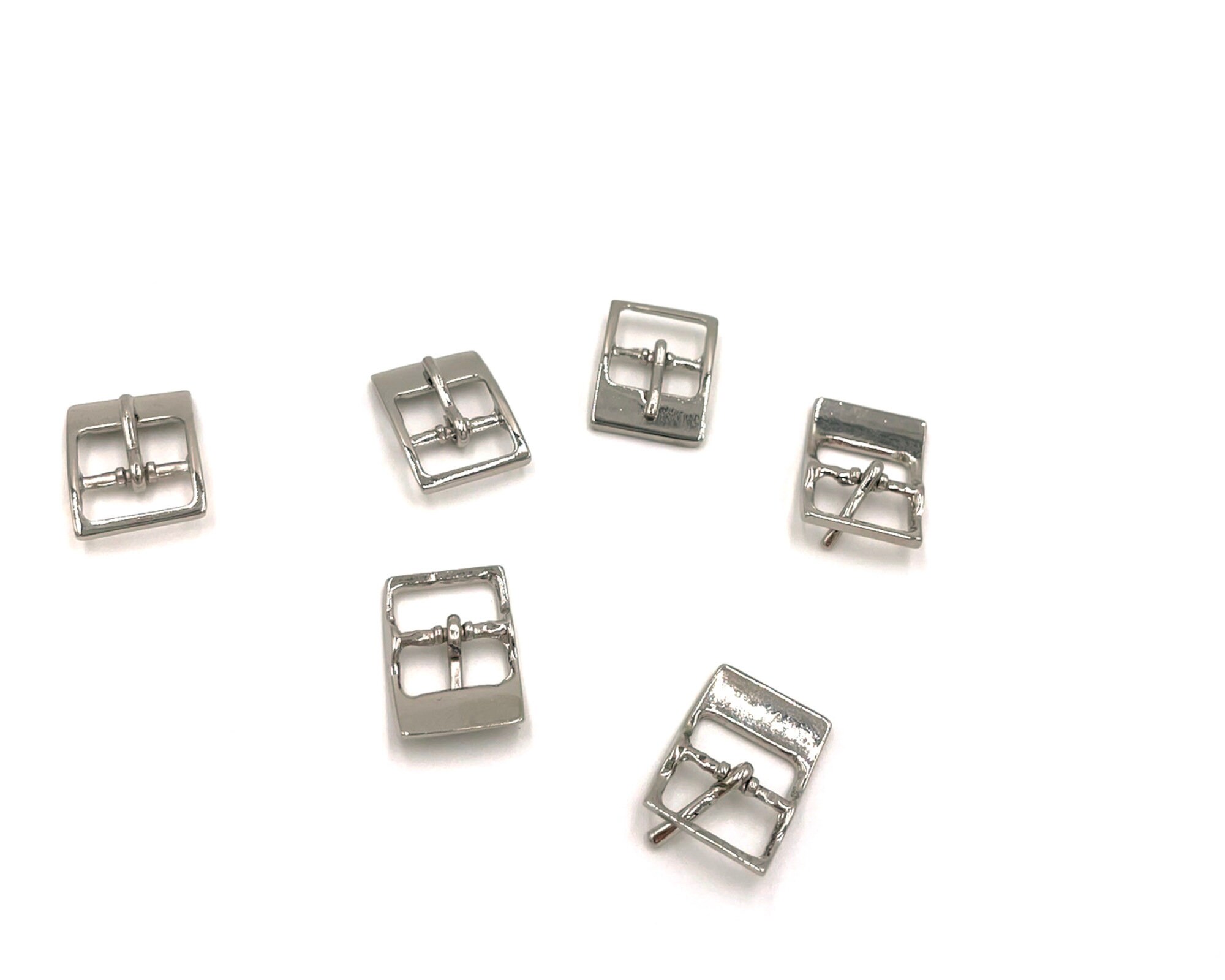 12mm inside Diameter Small Buckles Set of FOUR - Etsy UK