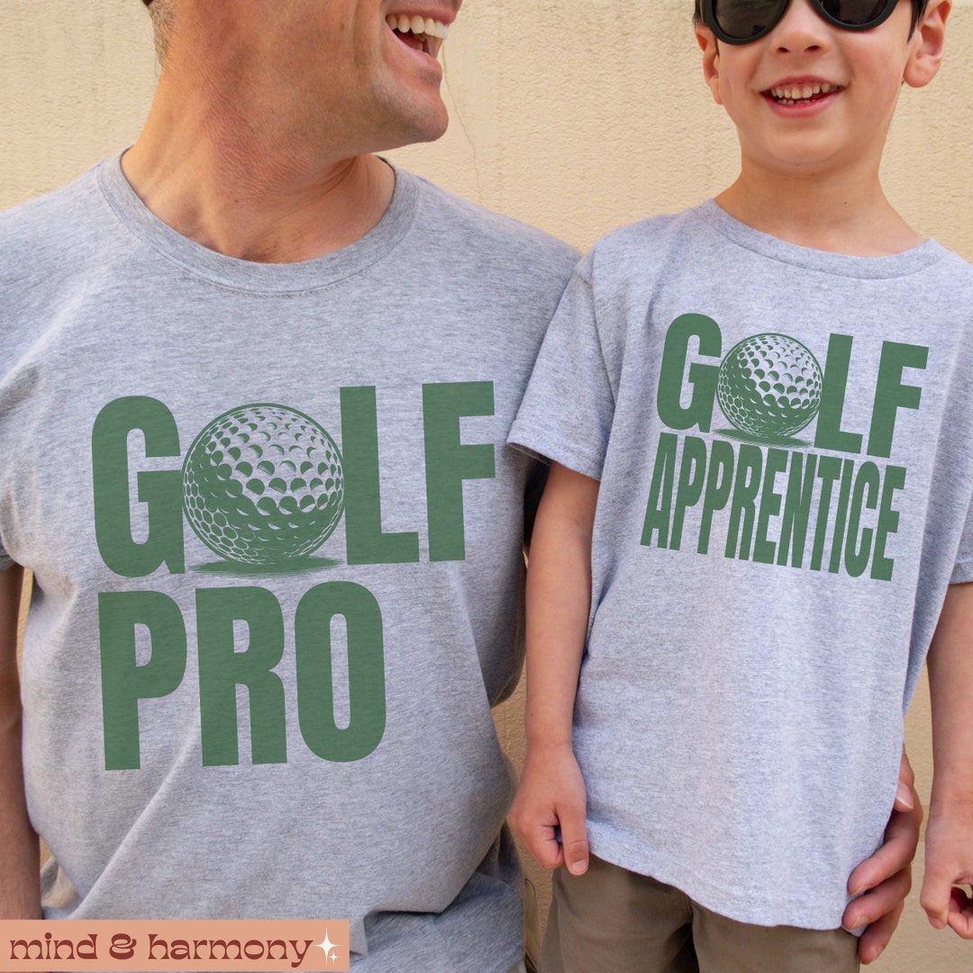 Golf Dad Son Matching Tshirts, Father Son Shirts First Father's Day ...
