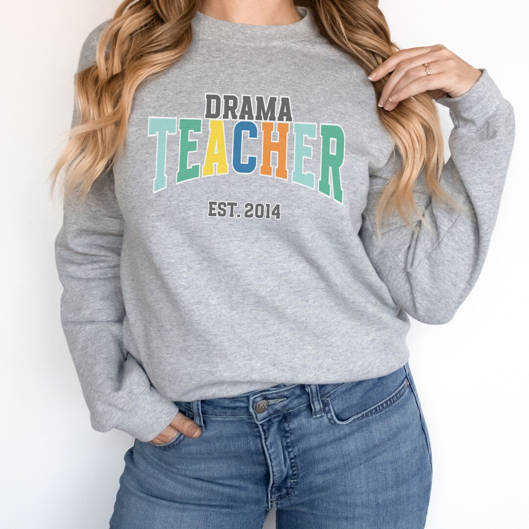 Drama Teacher Sweater, Theater Director Appreciation Gift, Acting ...