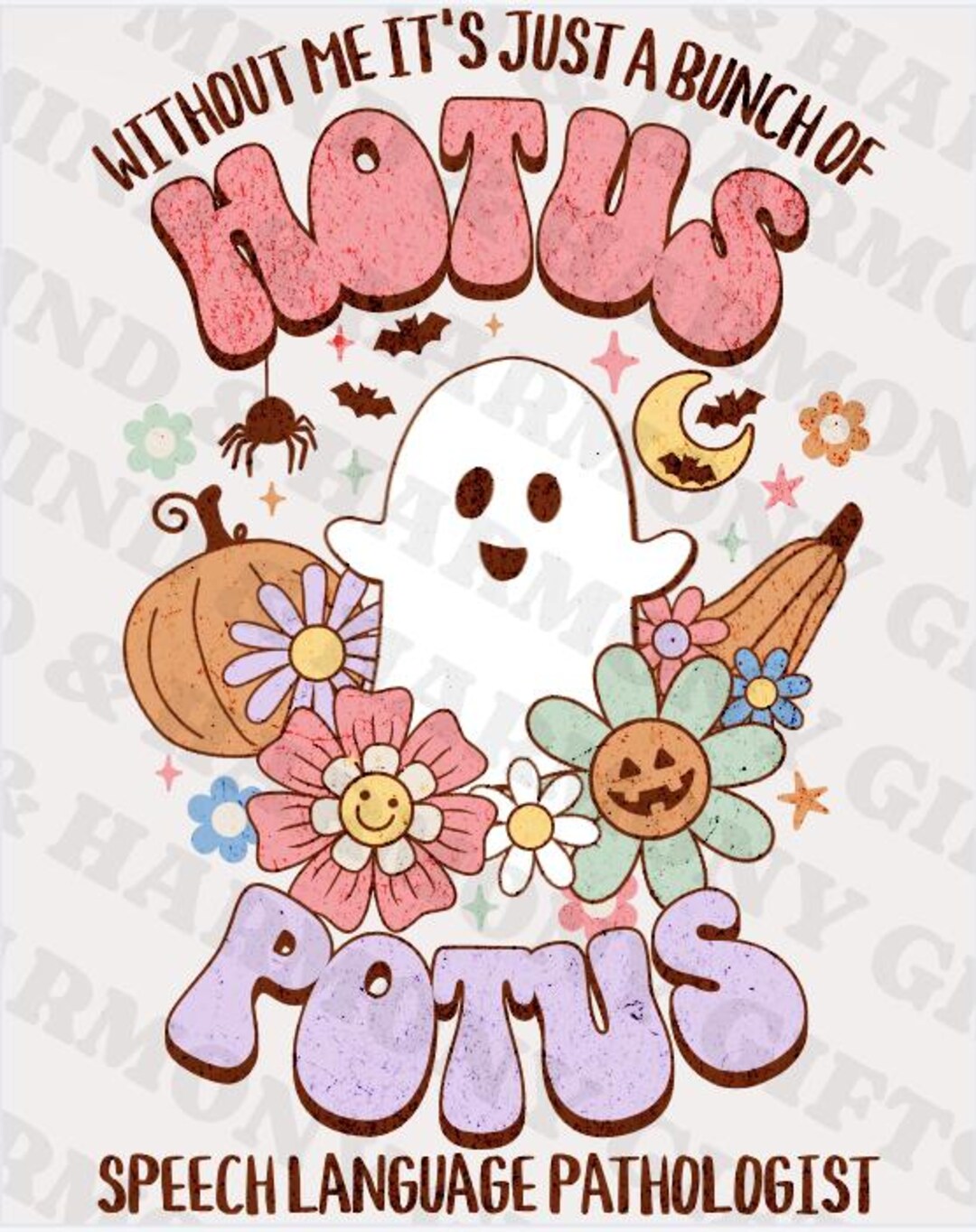 Speech Therapy Halloween PNG, Speech Language Pathologist Digital File ...