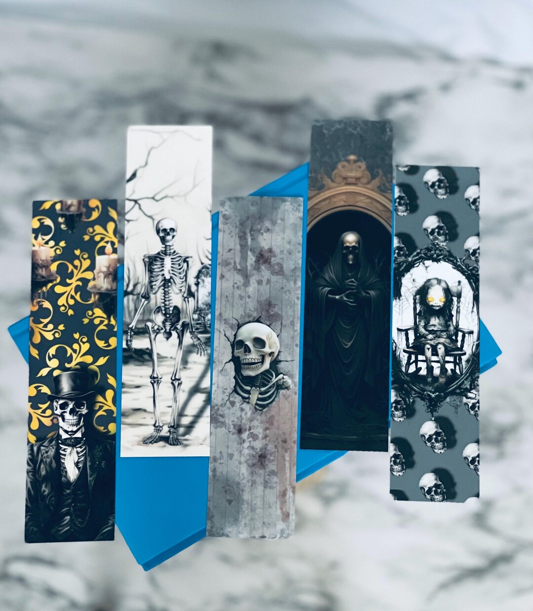 Horror Bookmark Bundle: Handmade Laminated Reader Gift - Etsy