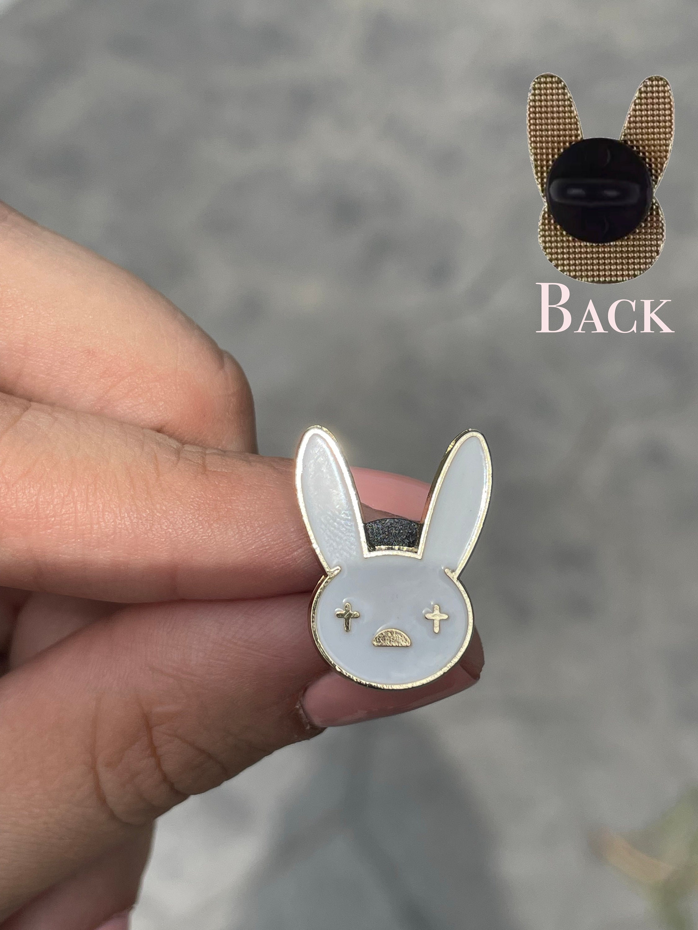 Bad Bunny Pins Alloy Pins Enamel Pins Pins for Backpacks - Etsy