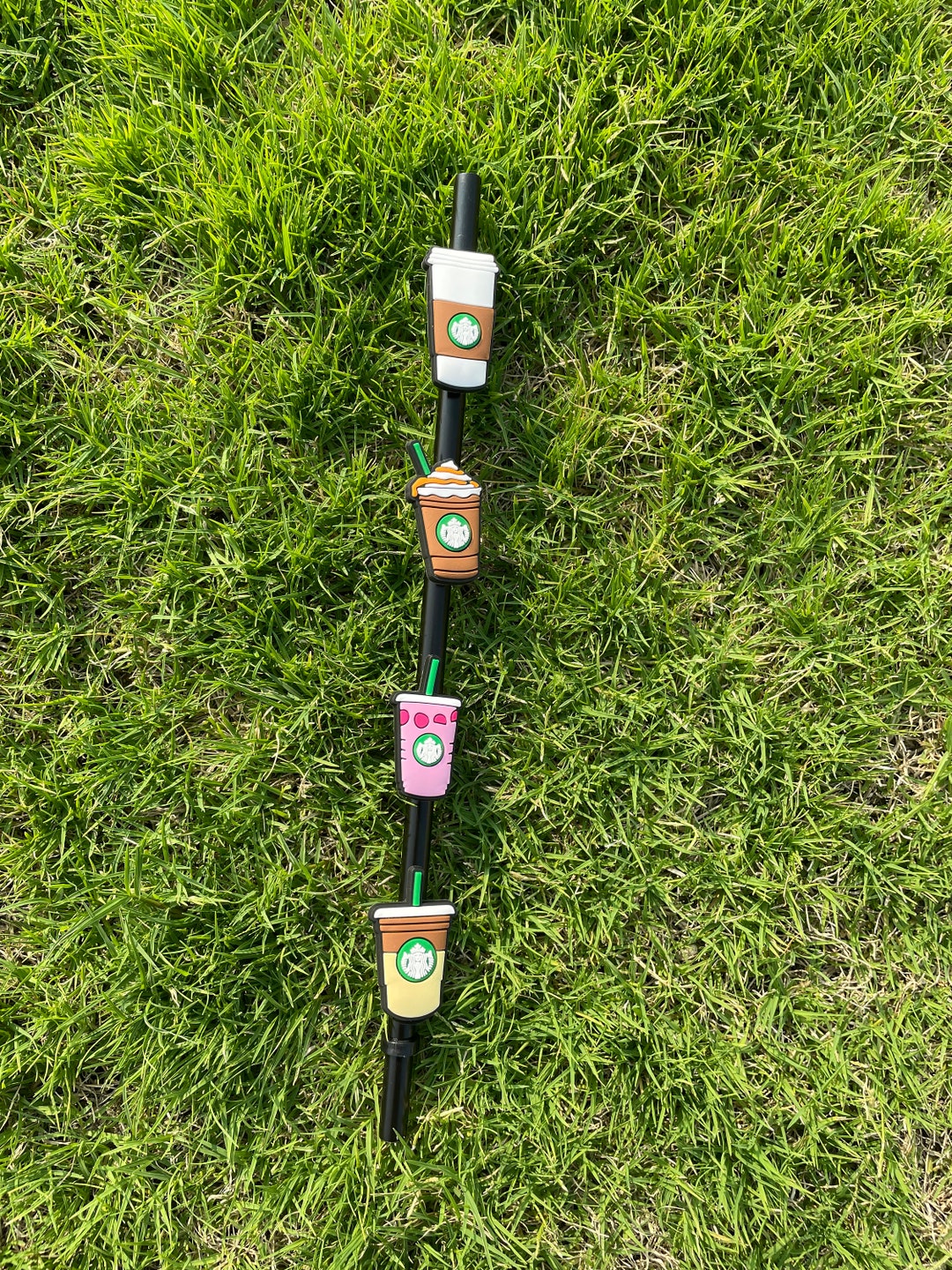 Drink Straw Toppers, Straw Buddies, Straw Charms, Office Straw Toppers ...