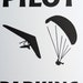 Pilot Parking Sign, Hang Gliding, Paragliding, Soaring, Glider, Pilot ...