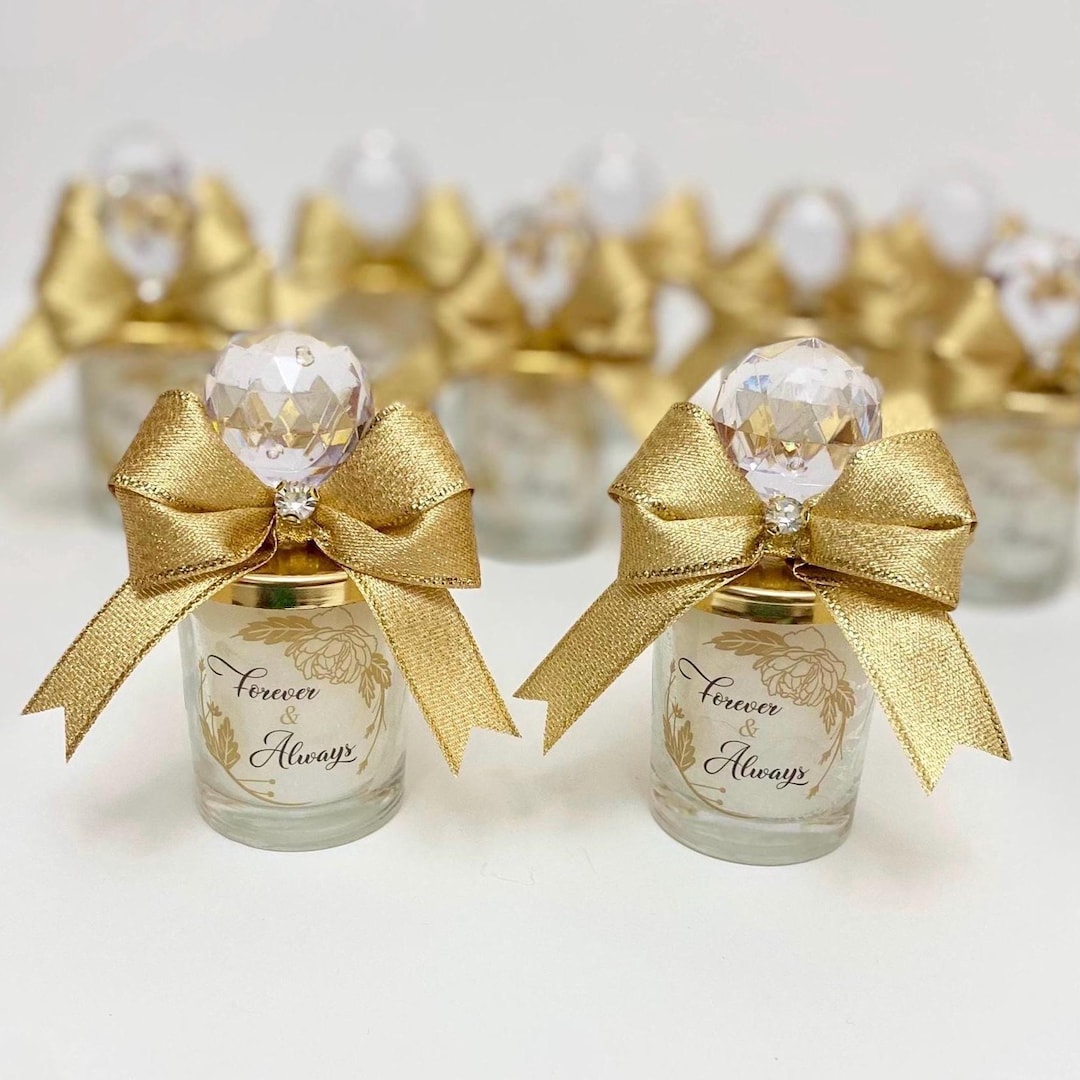 Luxury Gold Wedding Favor, Bridal Shower Favors, Wedding Gift for ...