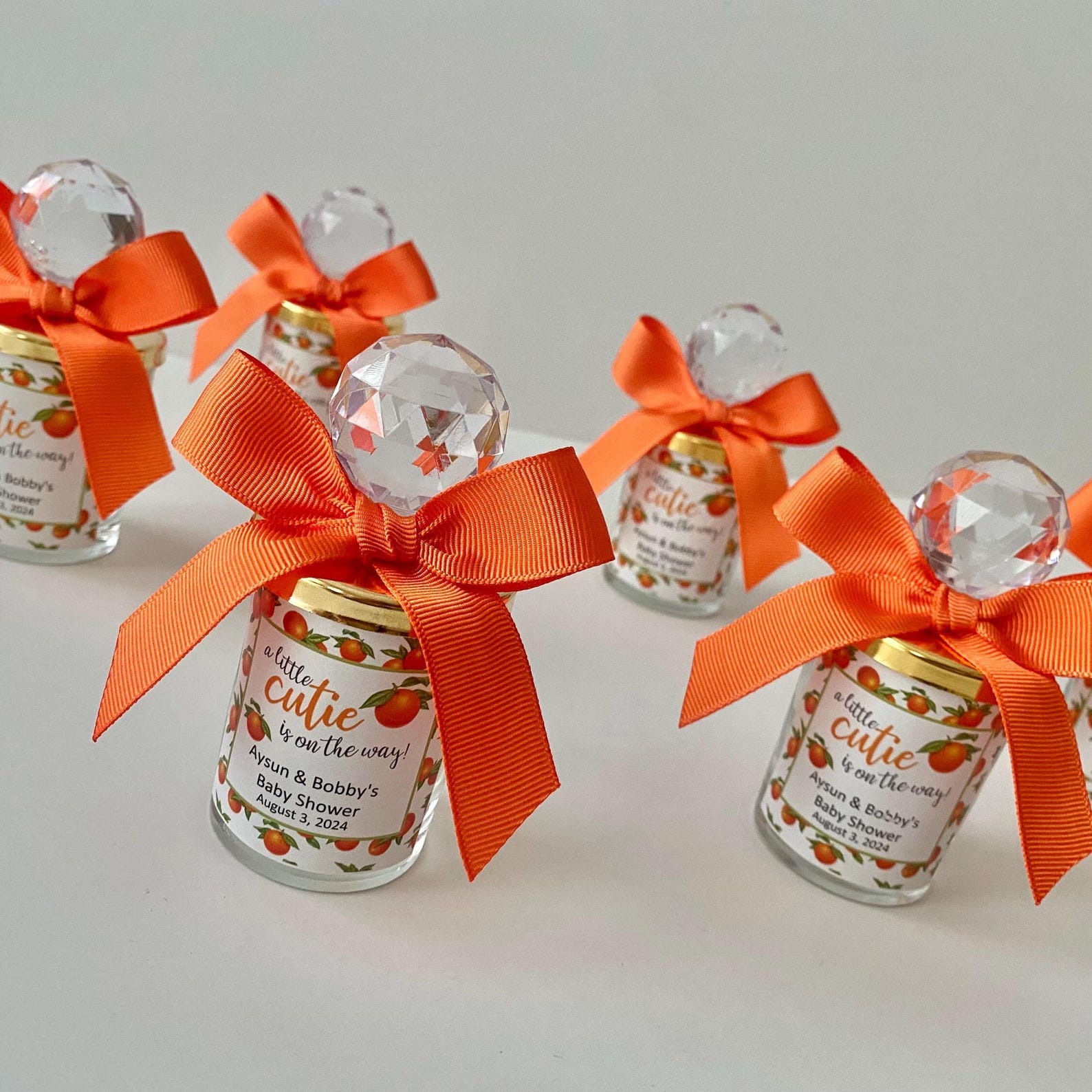 Little Cutie Baby Shower Favors: Shot Glass Candle Favors - Etsy