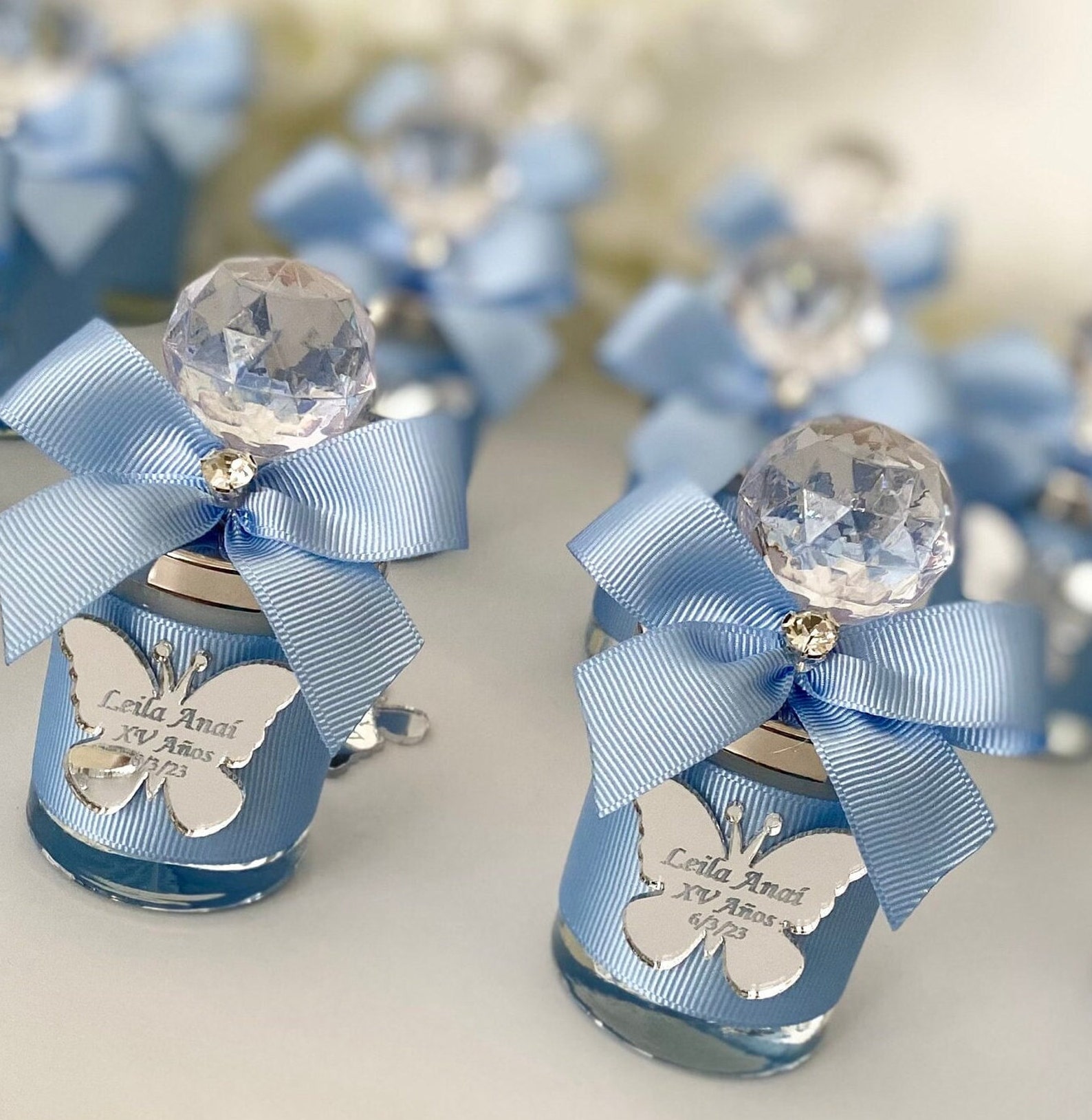 Butterfly Candle Favors, Sweet 16, Quinceanera, Baby Shower - Etsy