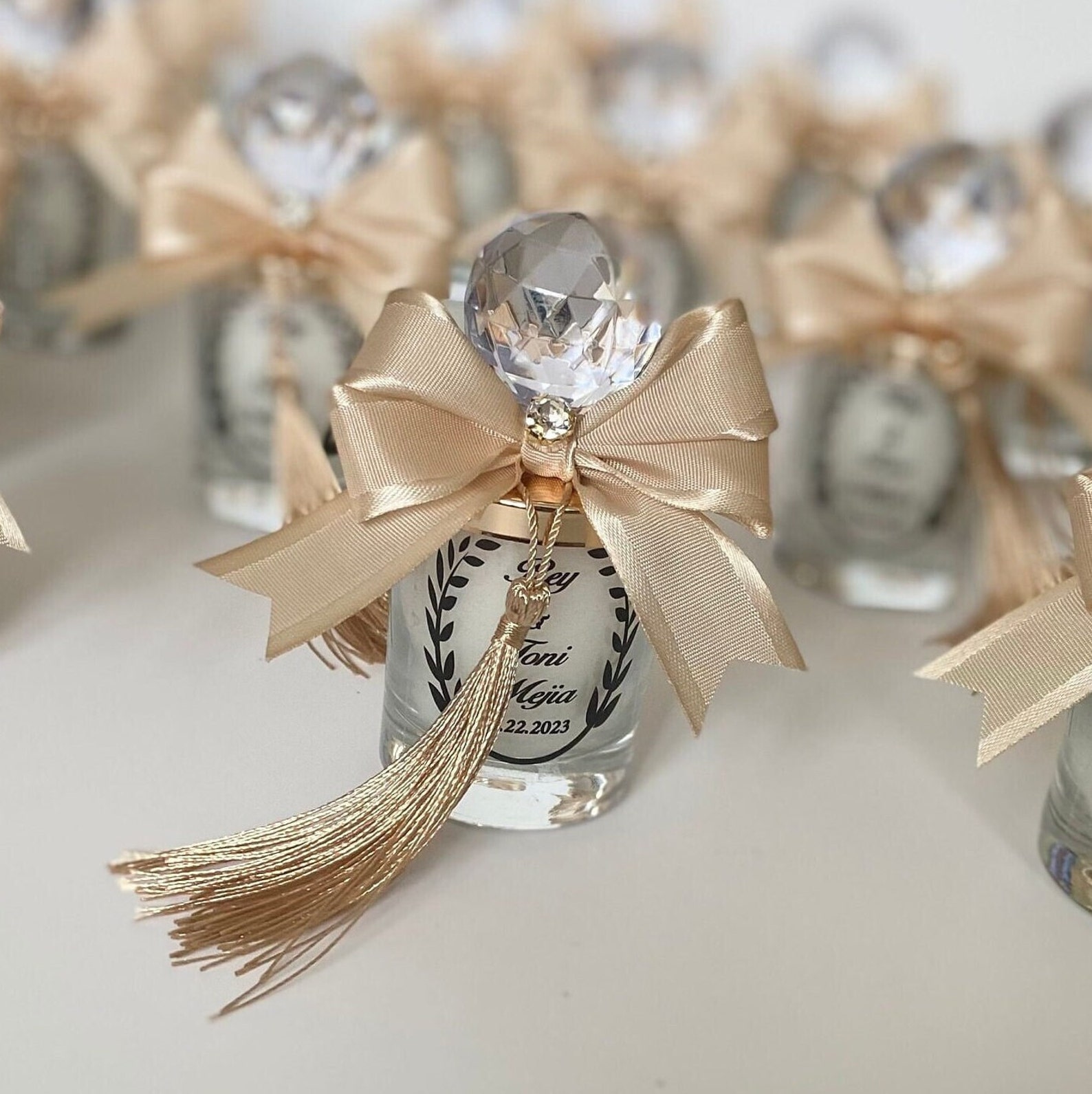 Elegant Candle Favor, Luxury Candle Favor, Unique Wedding Favors ...