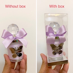 Personalized Elegant Butterfly Candle Favors in Shot Glass, Elegant ...