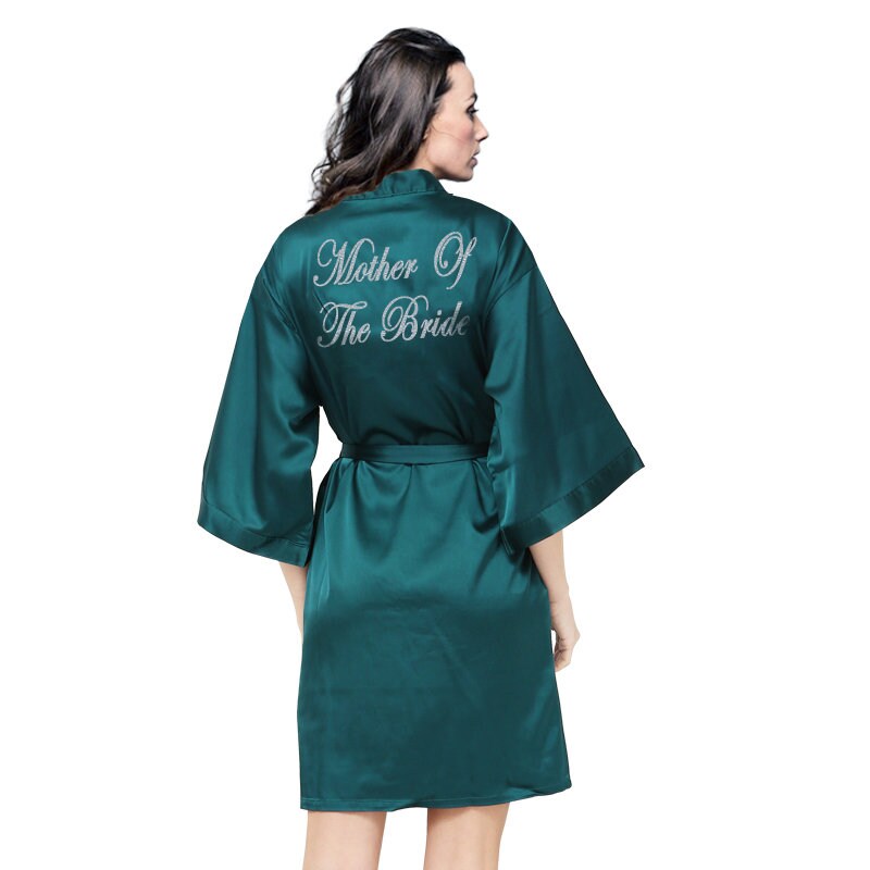Bridal Robes With Logos Bride and Bridesmaid Robes Maid of Honour ...