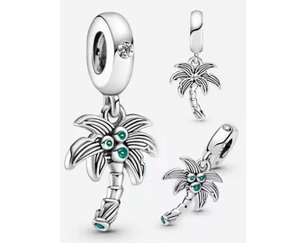 Palm Tree Pandora Charms - Etsy