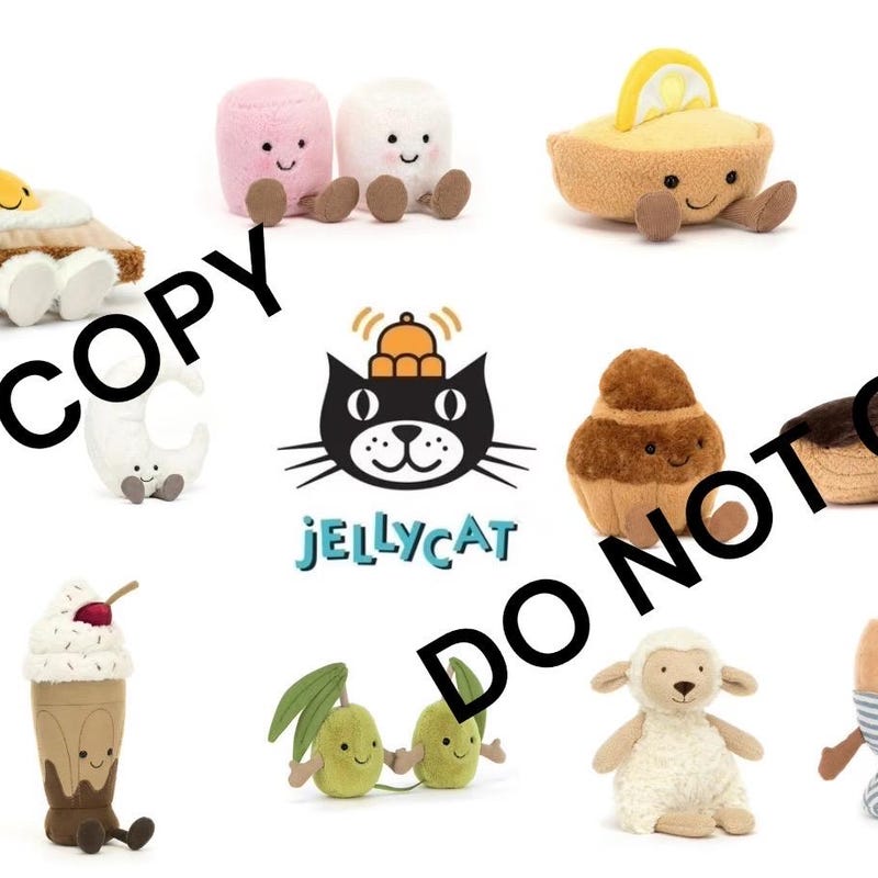 Jellycat Stickers - Etsy UK
