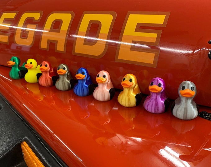 3D Printed Cruise Ducks. Multicolored, Your Choice of One, Two, Three ...