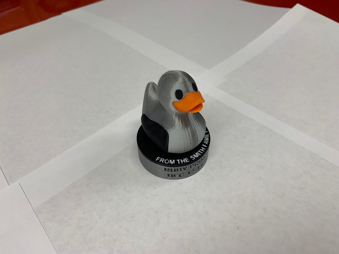 Customizable 3D Printed Cruise Ducks on Pedestals. 3D Printed ...