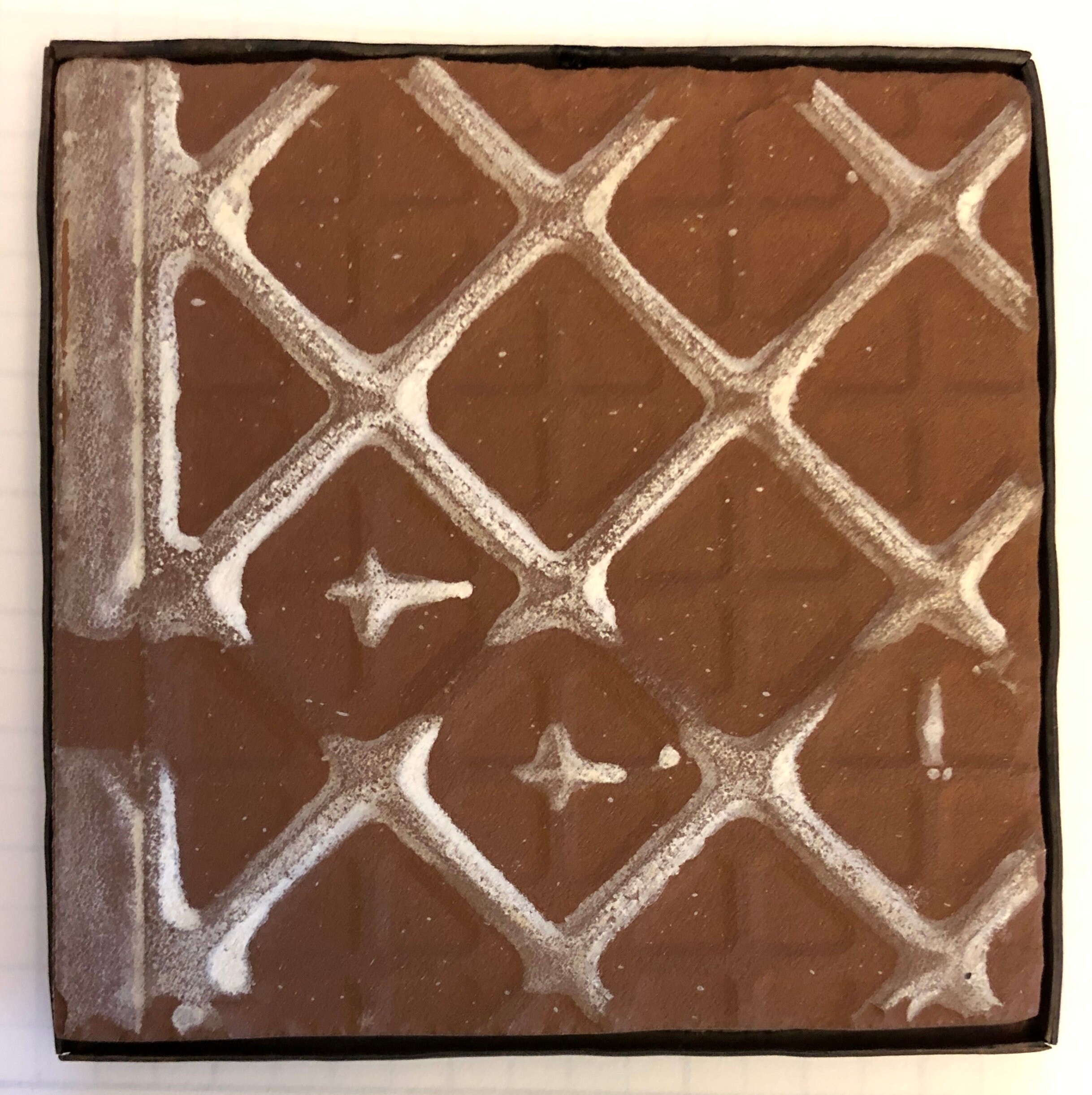 Hammered Copper Tile Fleur De Lis Designs 2-4x4 Hand Hammered Copper ...