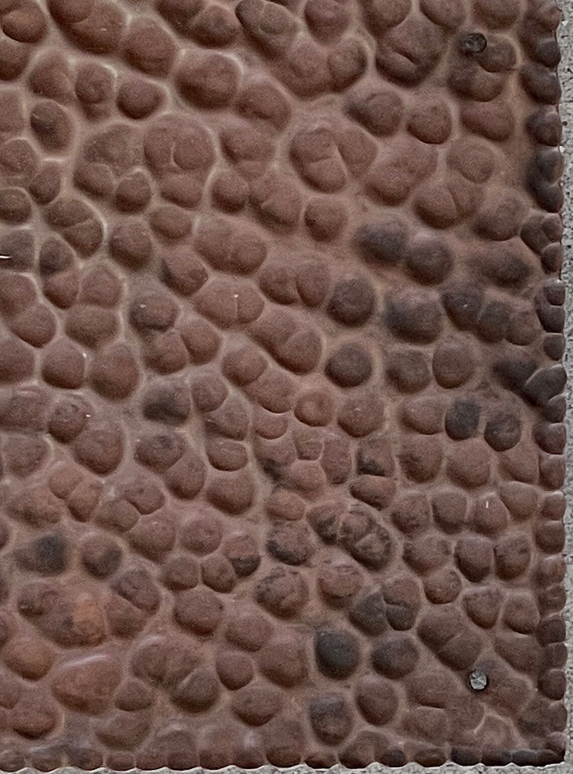 Hammered Copper Panel With Clavos 1-16.75x 16.5 - Etsy