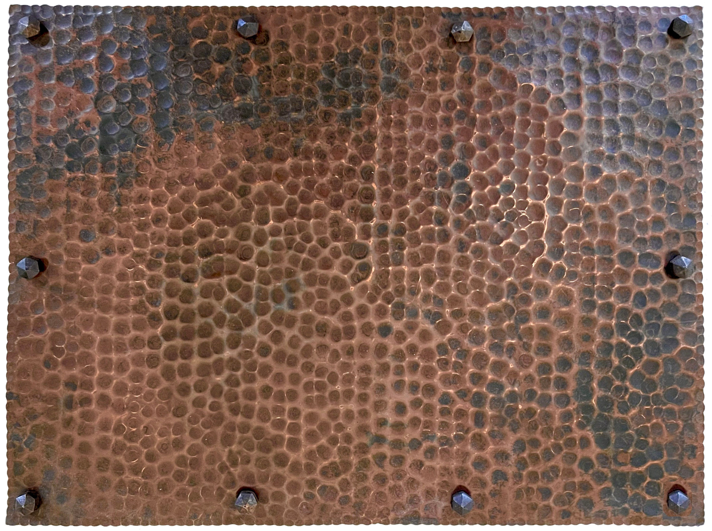 Hammered Copper Panel With Clavos 1-14.75x 11 - Etsy
